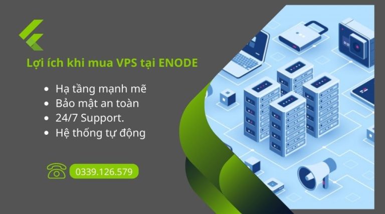 Mua VPS ở đâu uy tín, chính hãng, giá rẻ - Enode