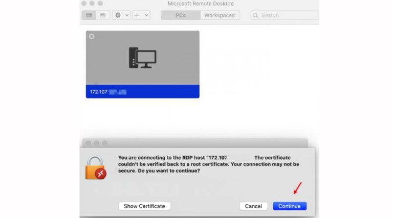 Đăng nhập VPS trên MacOS - Enode