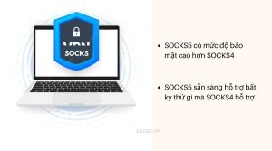 SOCKS5 là gì? SOCKS5 có ưu điểm gì so với SOCKS4?